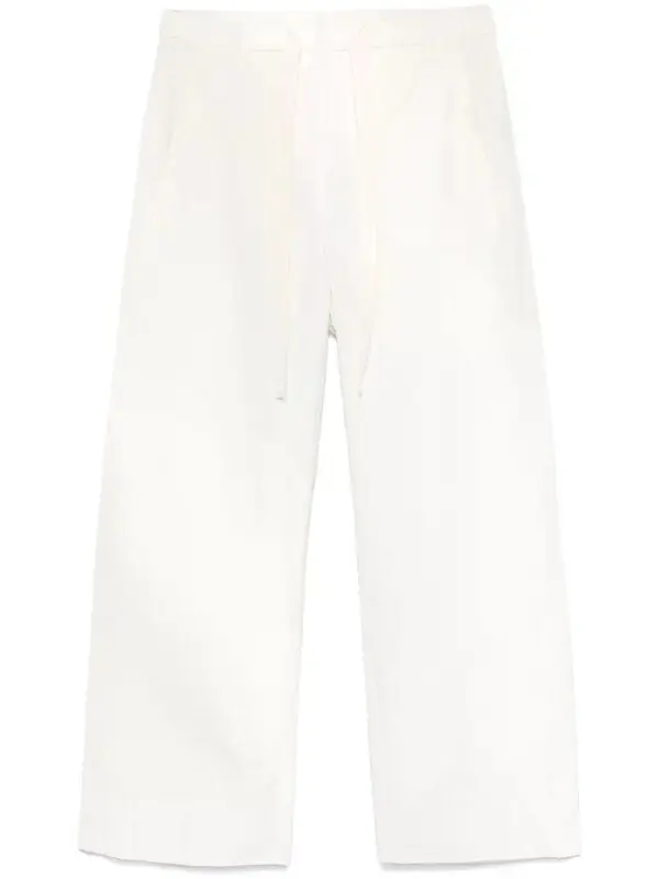 Max Mara Argento Cropped Trousers - Neutrals
