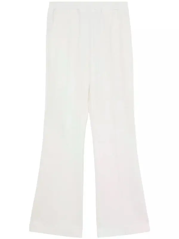JW Anderson Technical Jersey Flared Trousers - White