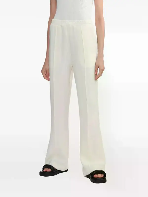 JW Anderson Technical Jersey Flared Trousers - White