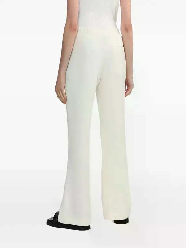 JW Anderson Technical Jersey Flared Trousers - White
