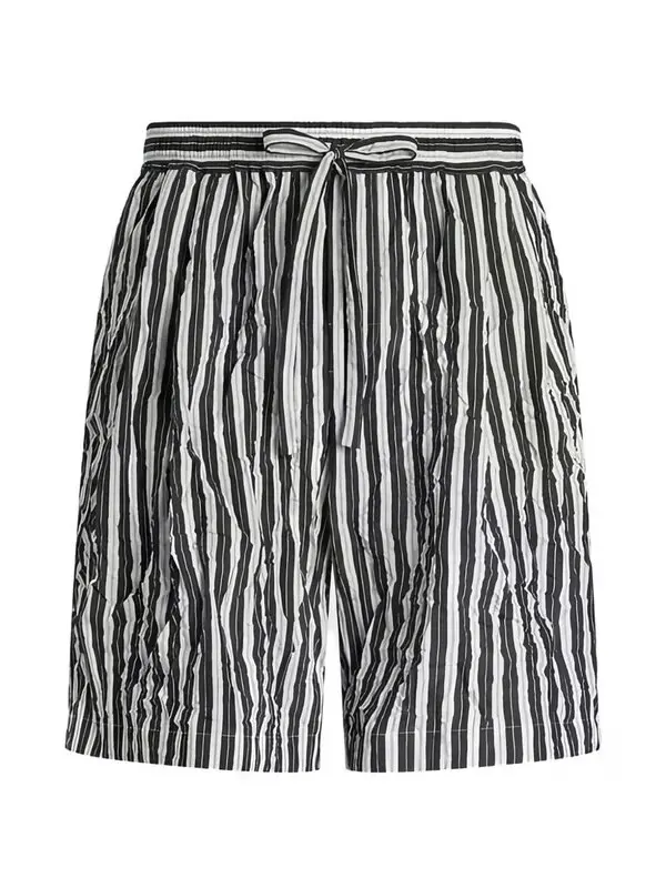 Dolce & Gabbana Pleated Tailored Shorts - Black