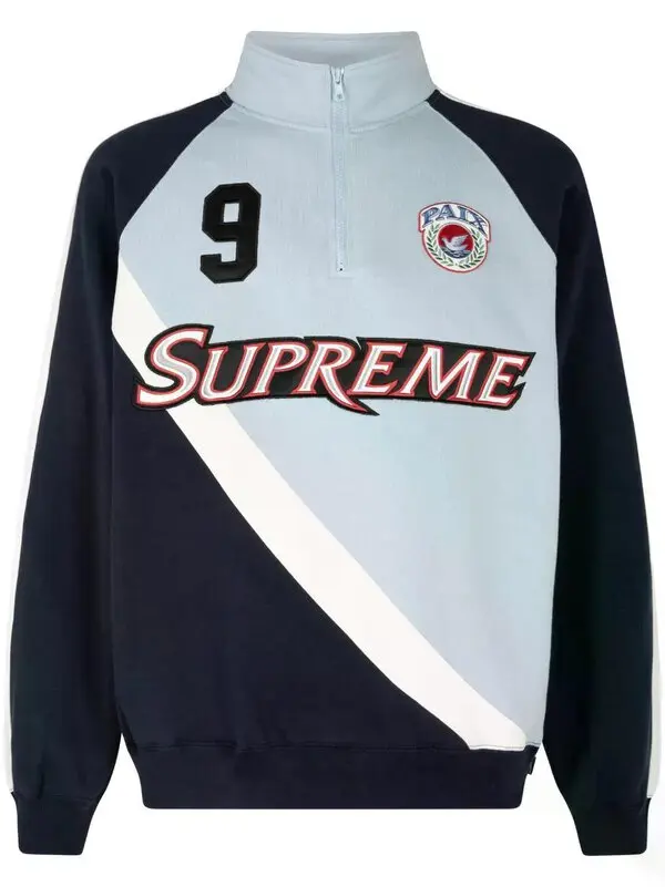 Supreme Quipé Logo-appliquéd Sweatshirt