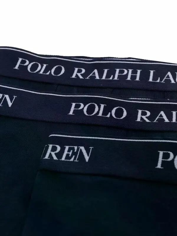 Polo Ralph Lauren Logo Waistband Boxer Briefs - Blue