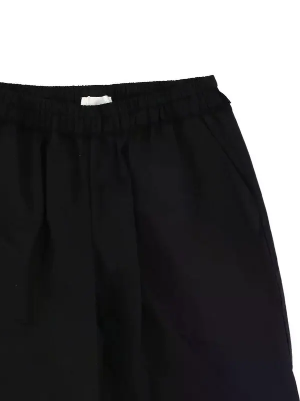 THE GARMENT Poplin Shorts With Scallop Edge