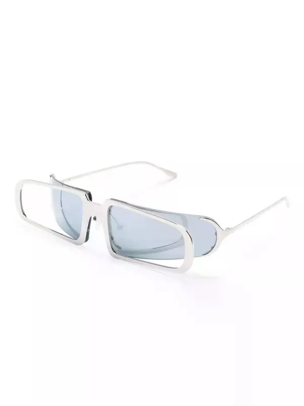 Henrik Vibskov Oversized Frame Tinted Sunglasses