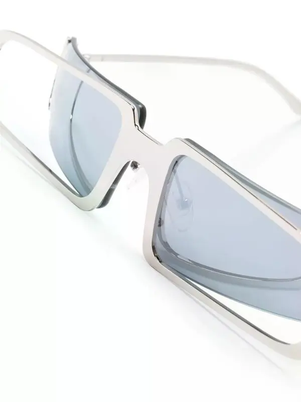 Henrik Vibskov Oversized Frame Tinted Sunglasses