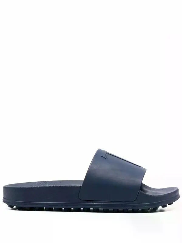 TOD'S Logo-embossed Flat Slides