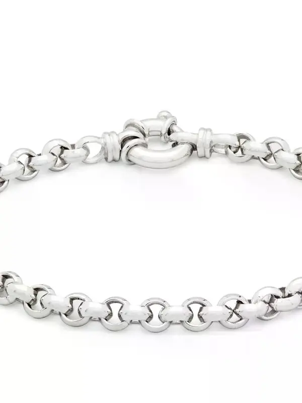 Tom Wood Sterling Rhodium Plated Bracelet - Silver