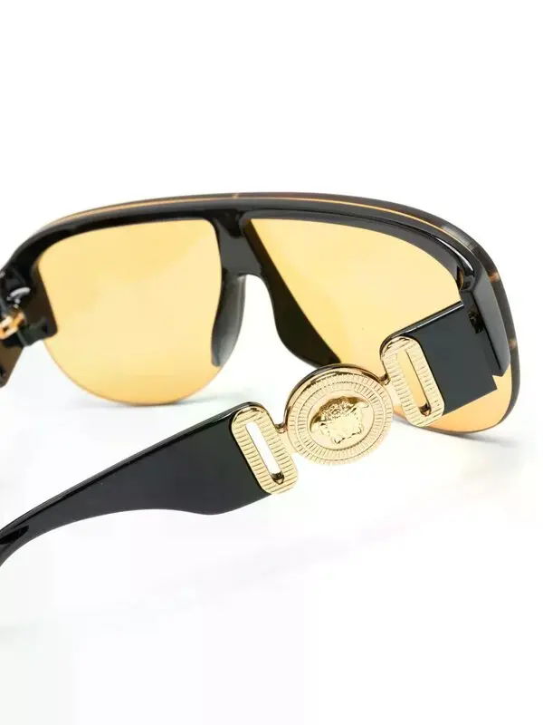 Versace Medusa Biggie Pilot Sunglasses