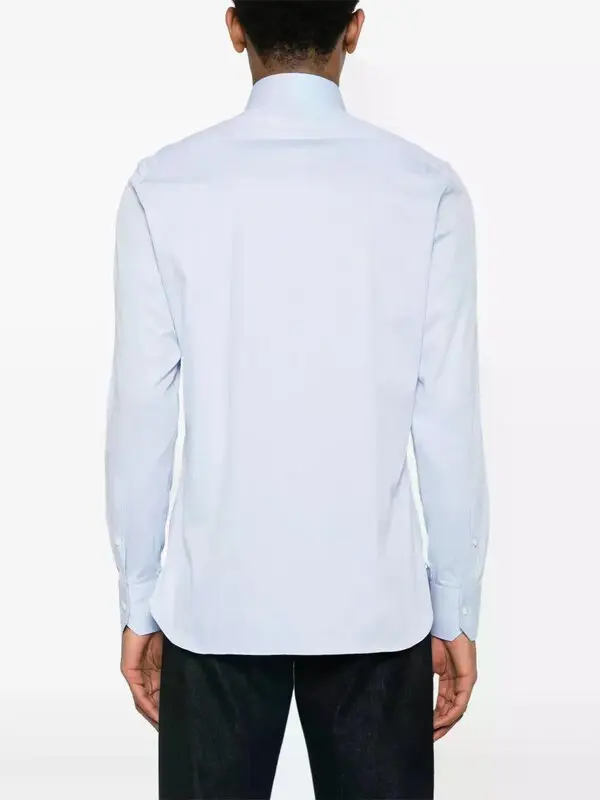 Zegna Mélange-effect Shirt