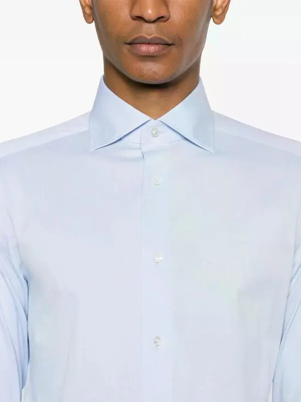 Zegna Mélange-effect Shirt