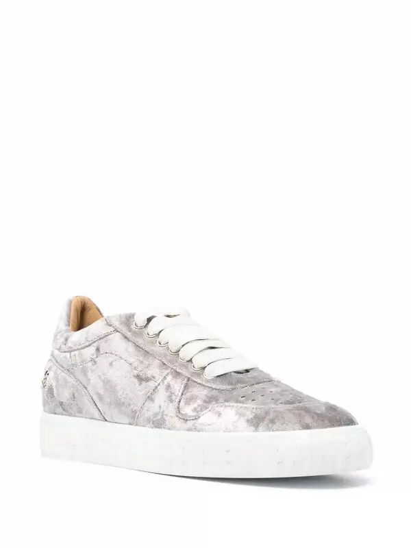 Philipp Plein Velvet Hurricane Sneakers