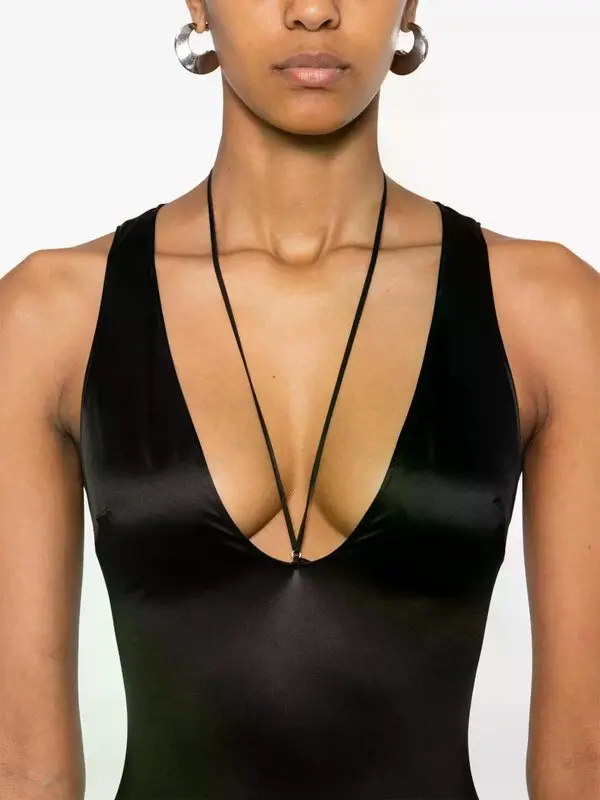 MAISON CLOSE Halterneck Mini Dress
