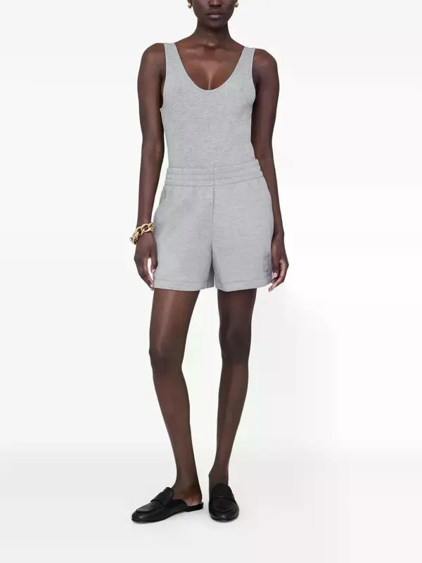 ANINE BING Logo Shorts