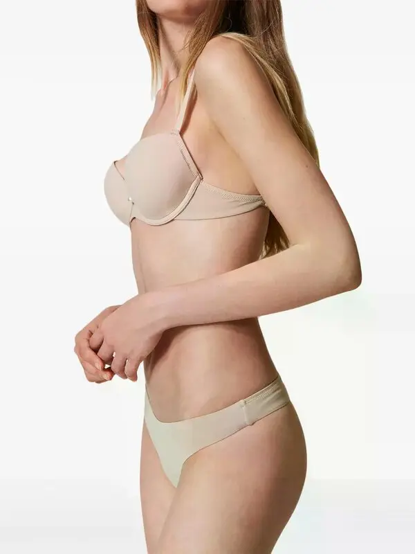TWINSET Charmeuse Thong Briefs