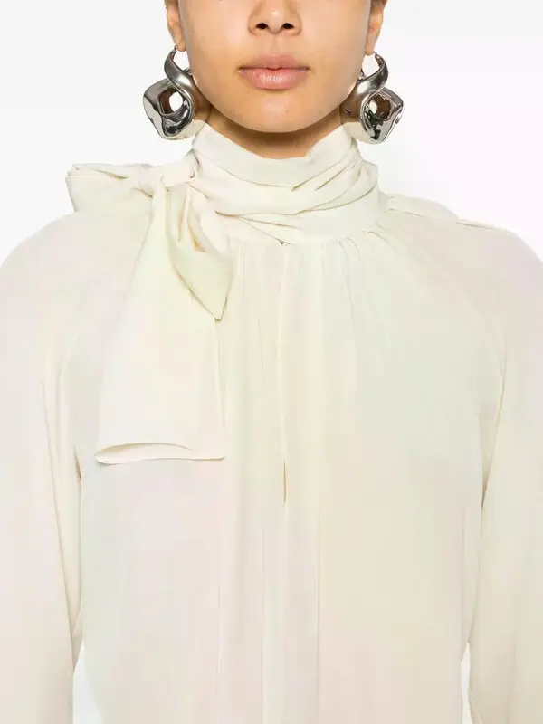 Givenchy 4g Silk Crepe Blouse