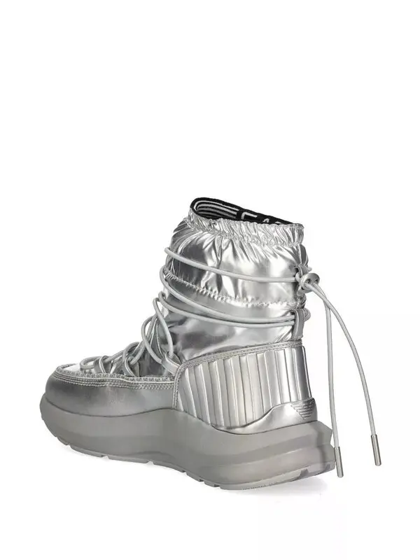 EA7 Quilted High-shine Boots