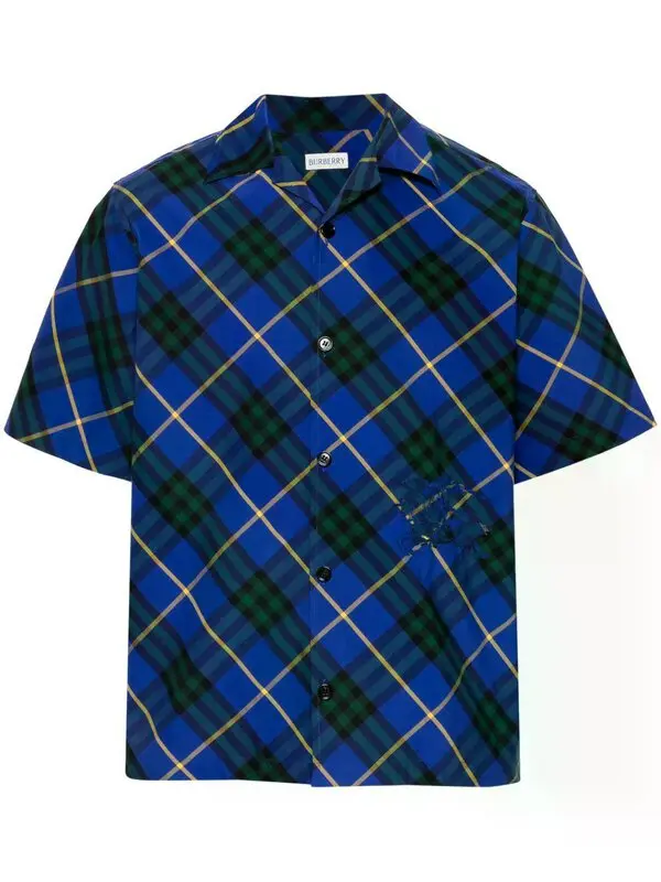 Burberry Check Cotton Shirt