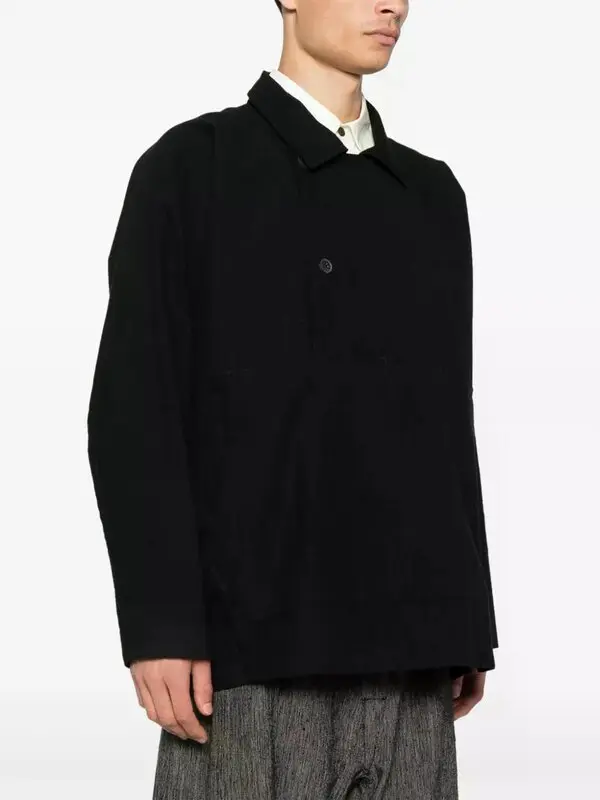 JAN JAN VAN ESSCHE Twill Shirt Jacket