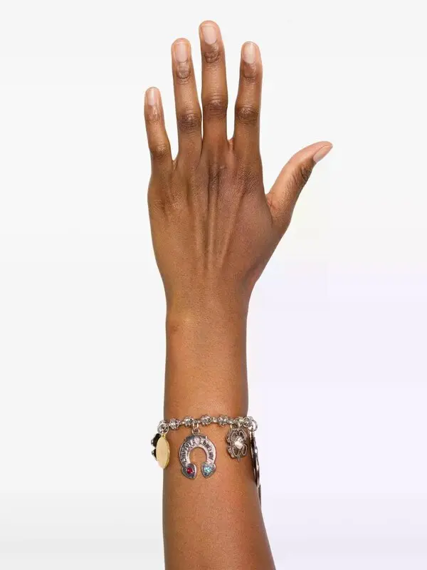 CHOPOVA LOWENA Tone Charm Detail Bracelet