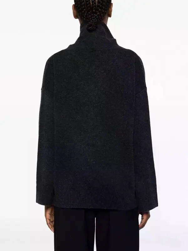Aspesi Cashmere Roll Neck Jumper - Grey