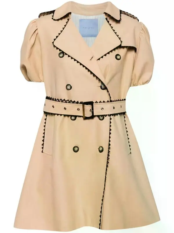 MACGRAW Trench Mini Dress
