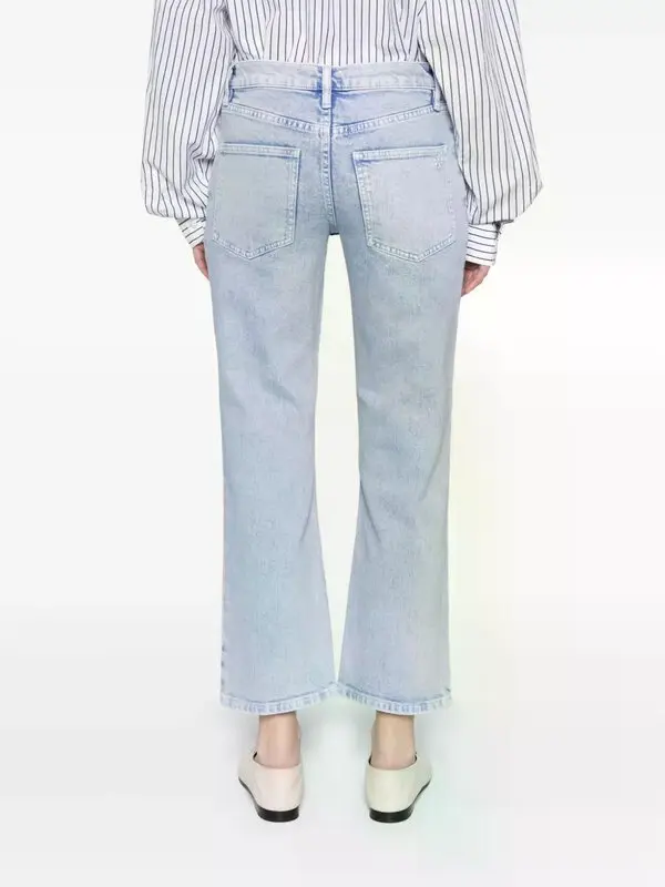 Tory Burch Mid-rise Cropped Jeans