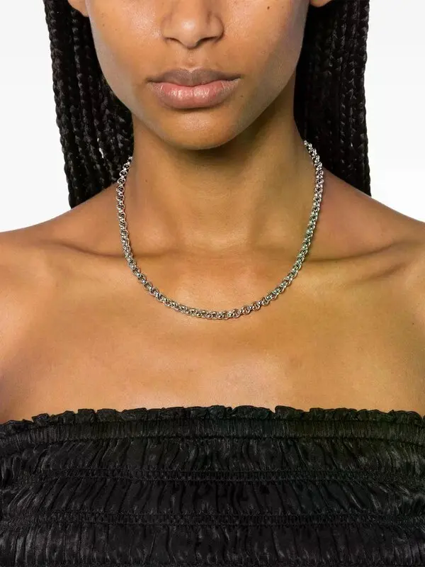 Tom Wood Thick Rolo Chain Necklace