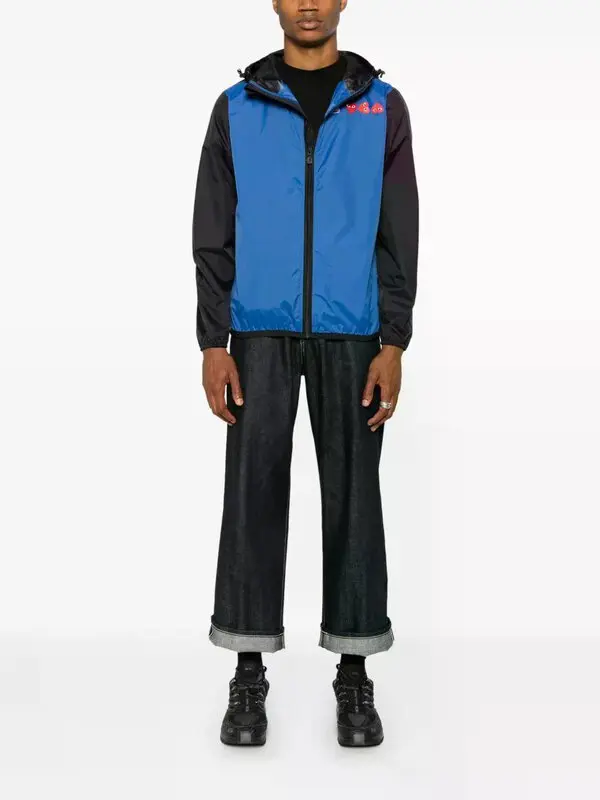 Play Comme Des Garcon X K-way Claude Hooded Jacket