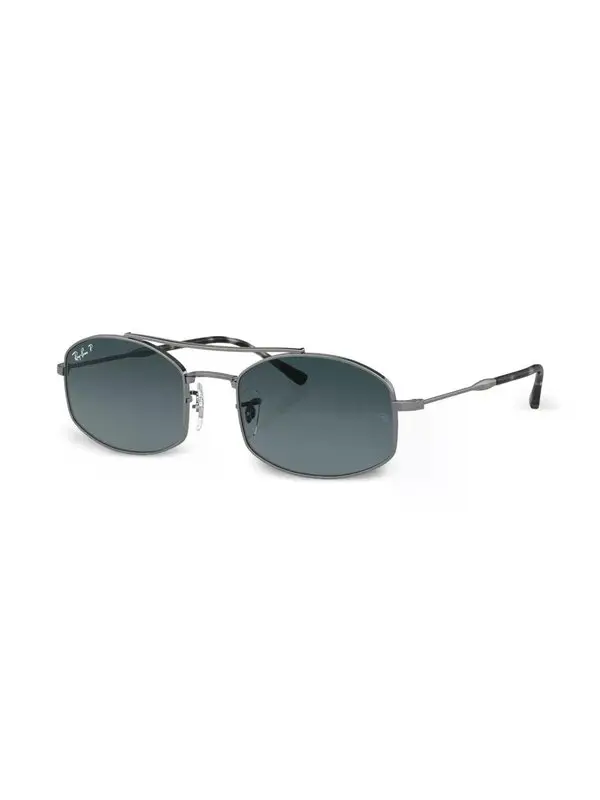 Ray-ban Rectangular Frame Sunglasses - Grey