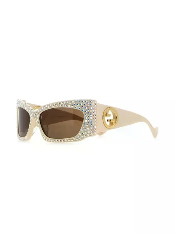 Gucci Rhinestone-embellished Sunglasses