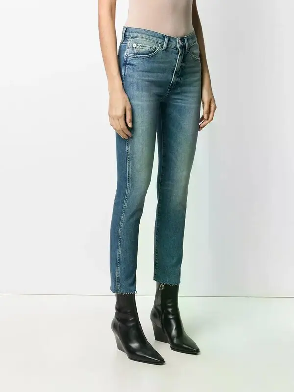 3x1 Stonewashed Skinny Jeans