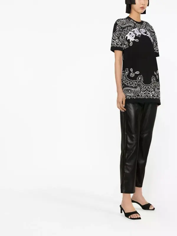Philipp Plein Paisley Print T-shirt