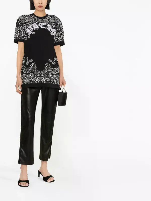Philipp Plein Paisley Print T-shirt