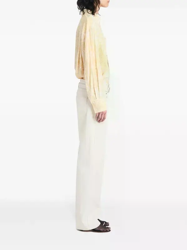 Proenza Schouler Abstract Print Shirt