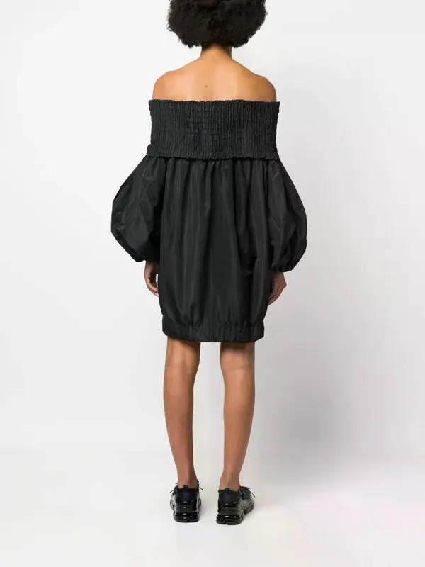 PATOU Off-shoulder Puff-sleeve Dress