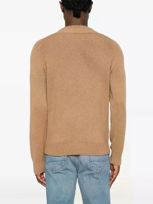 Saint Laurent Crew Neck Fine-knit Jumper