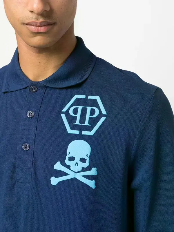 Philipp Plein Logo-print Polo Shirt