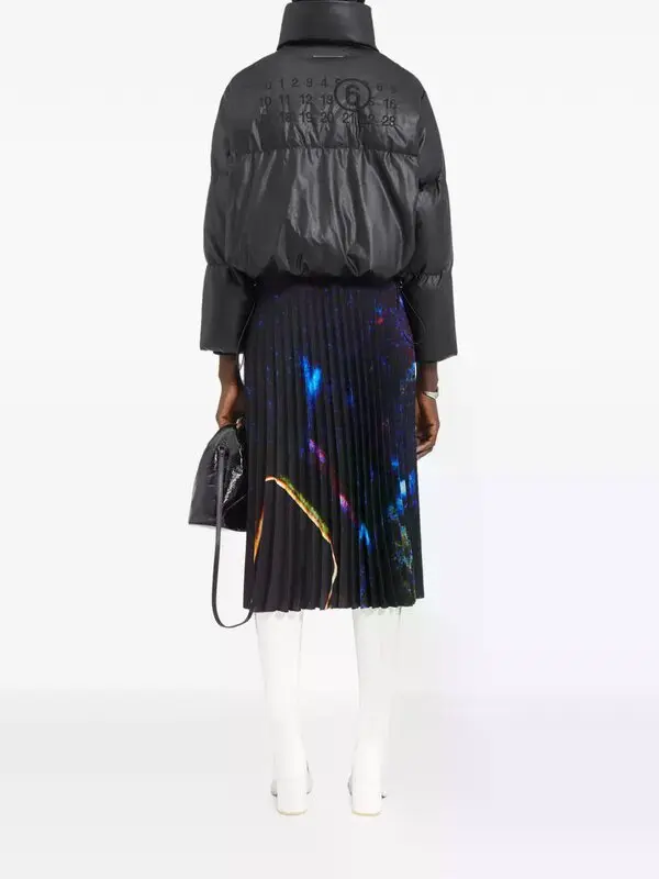 MAISON MARGIELA Padded Jacket With Signature Numbers Motif