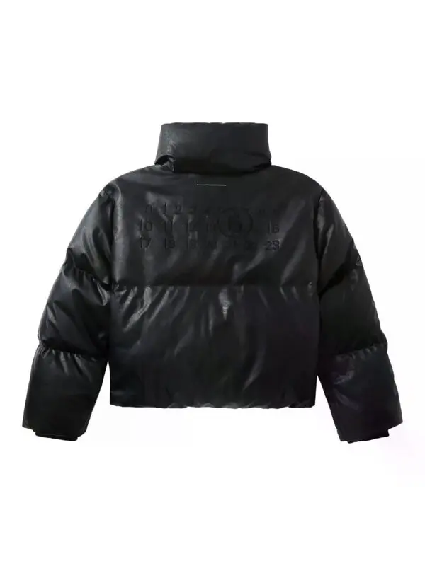 MAISON MARGIELA Padded Jacket With Signature Numbers Motif