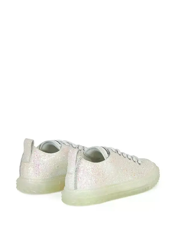 GIUSEPPE ZANOTTI Glitter Low-top Sneakers