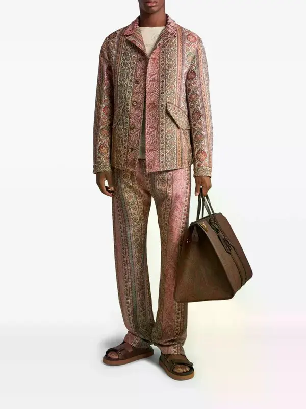 Etro Printed Shirt Jacket