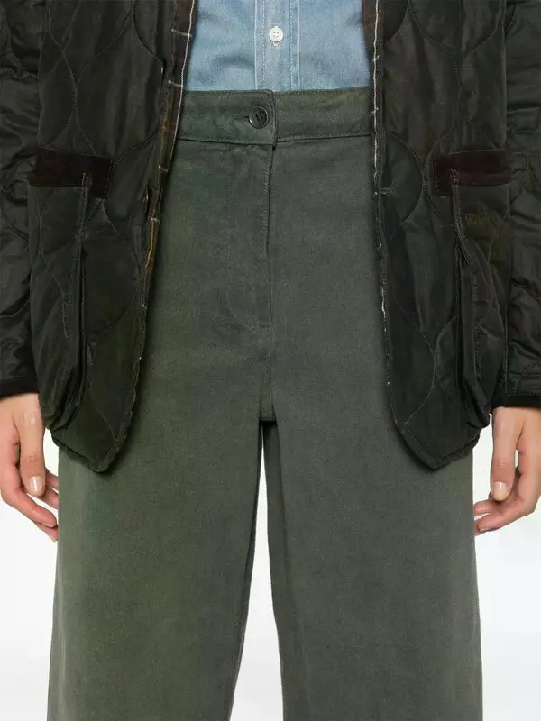 Aspesi Cropped Twill Trousers