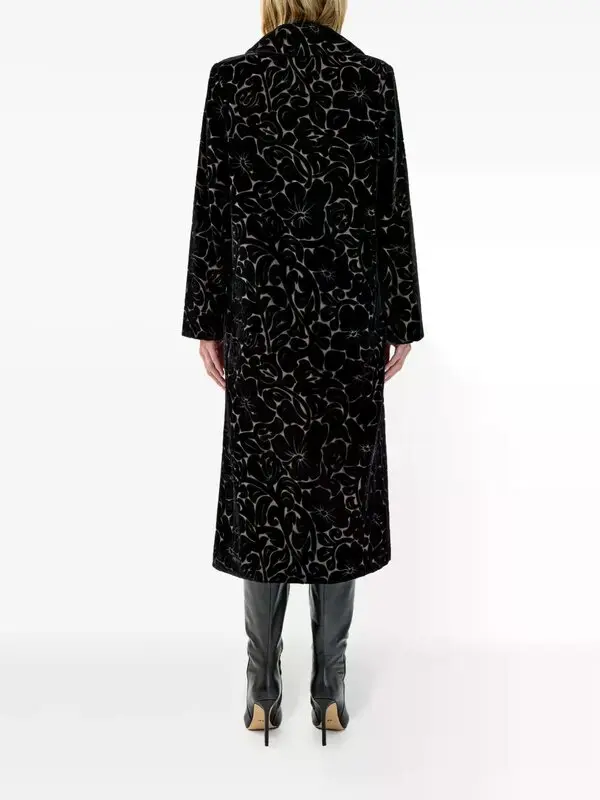 UNREAL FUR Romantique Velvet Floral Coat