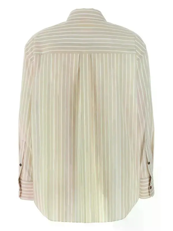 Theory Striped Button-up Shirt