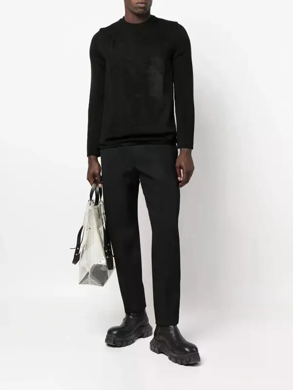 Comme Des Garçons Reversible Crew Neck Jumper