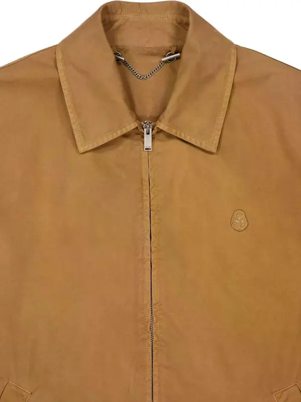 Alexander McQueen Skull-appliqué Overshirt