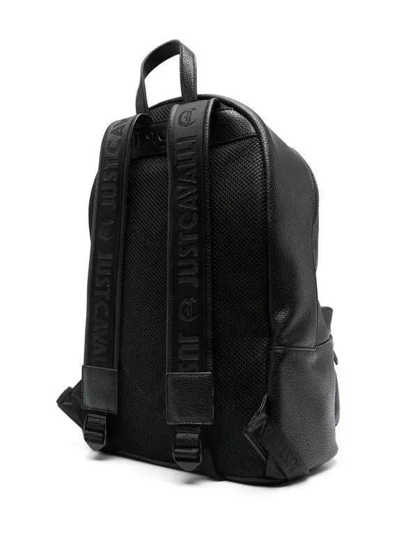 Just Cavalli Logo Plaque Backpack