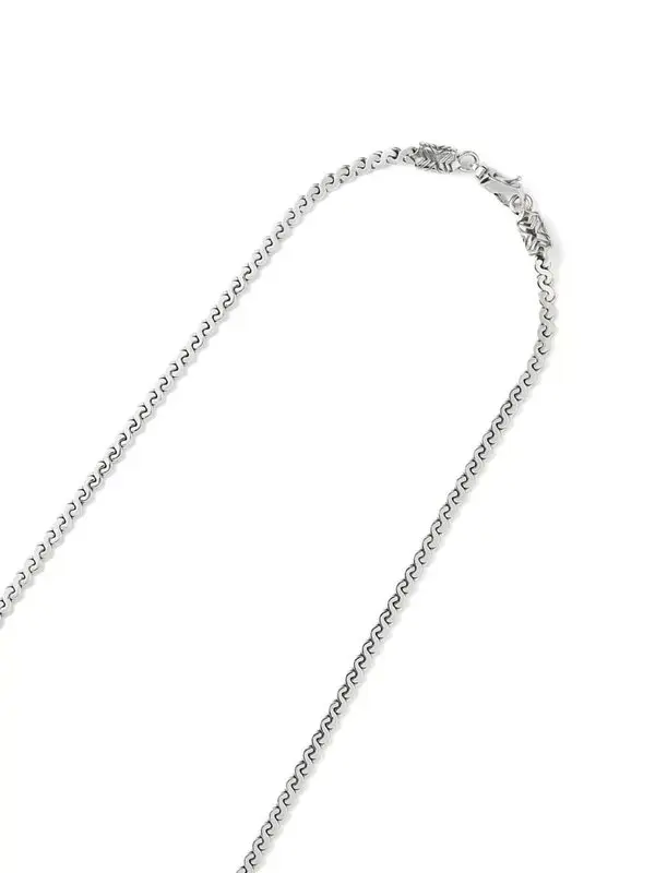 Emanuele Bicocchi Sterling Infinity Loop Necklace