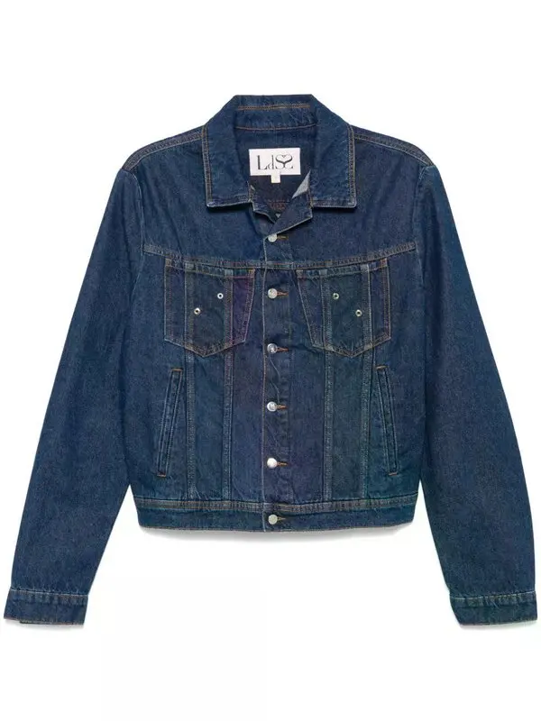 LUDOVIC DE SAINT SERNIN Denim Jacket With Photographic Print
